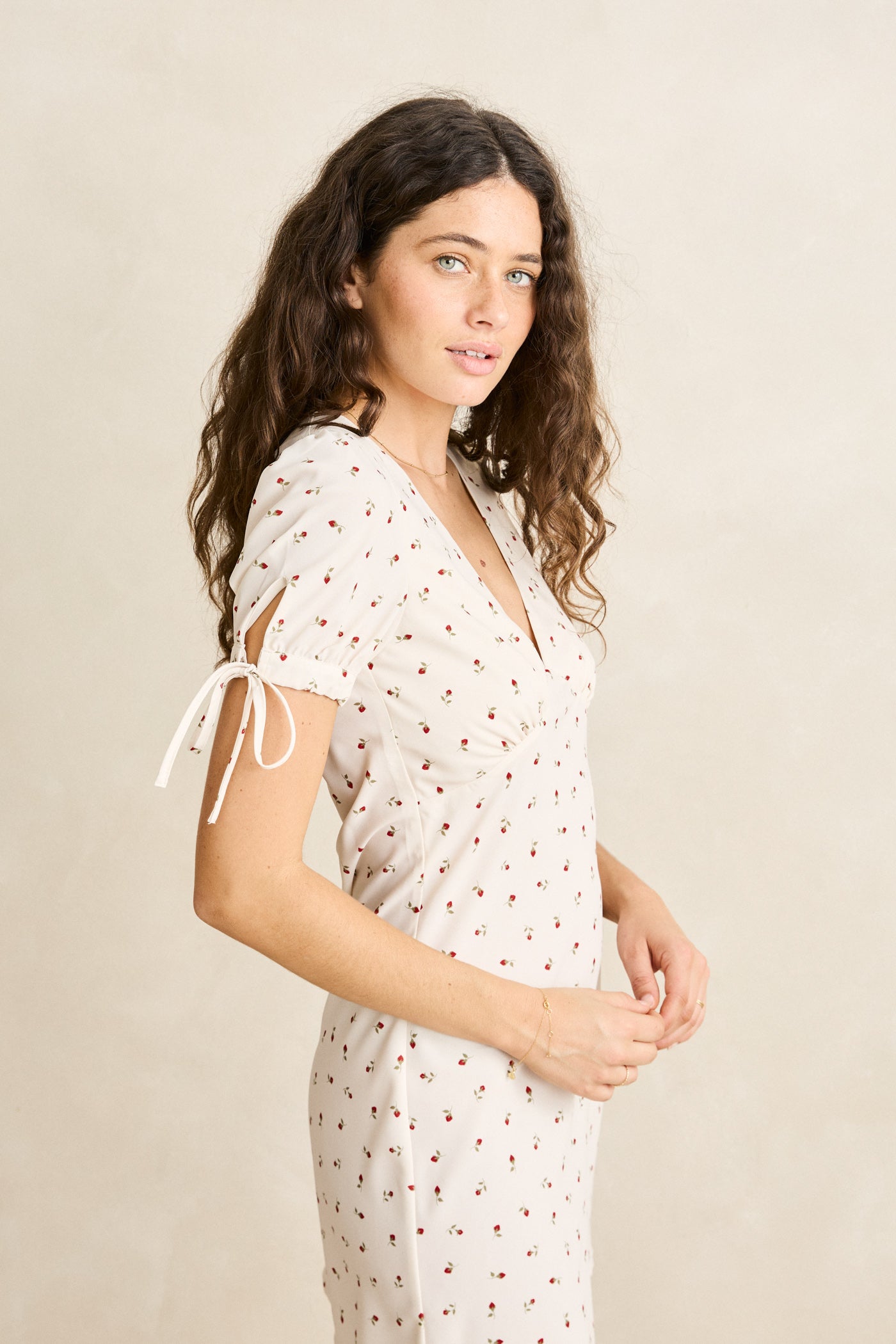 Paloma Mini Dress Berry – Rhythm